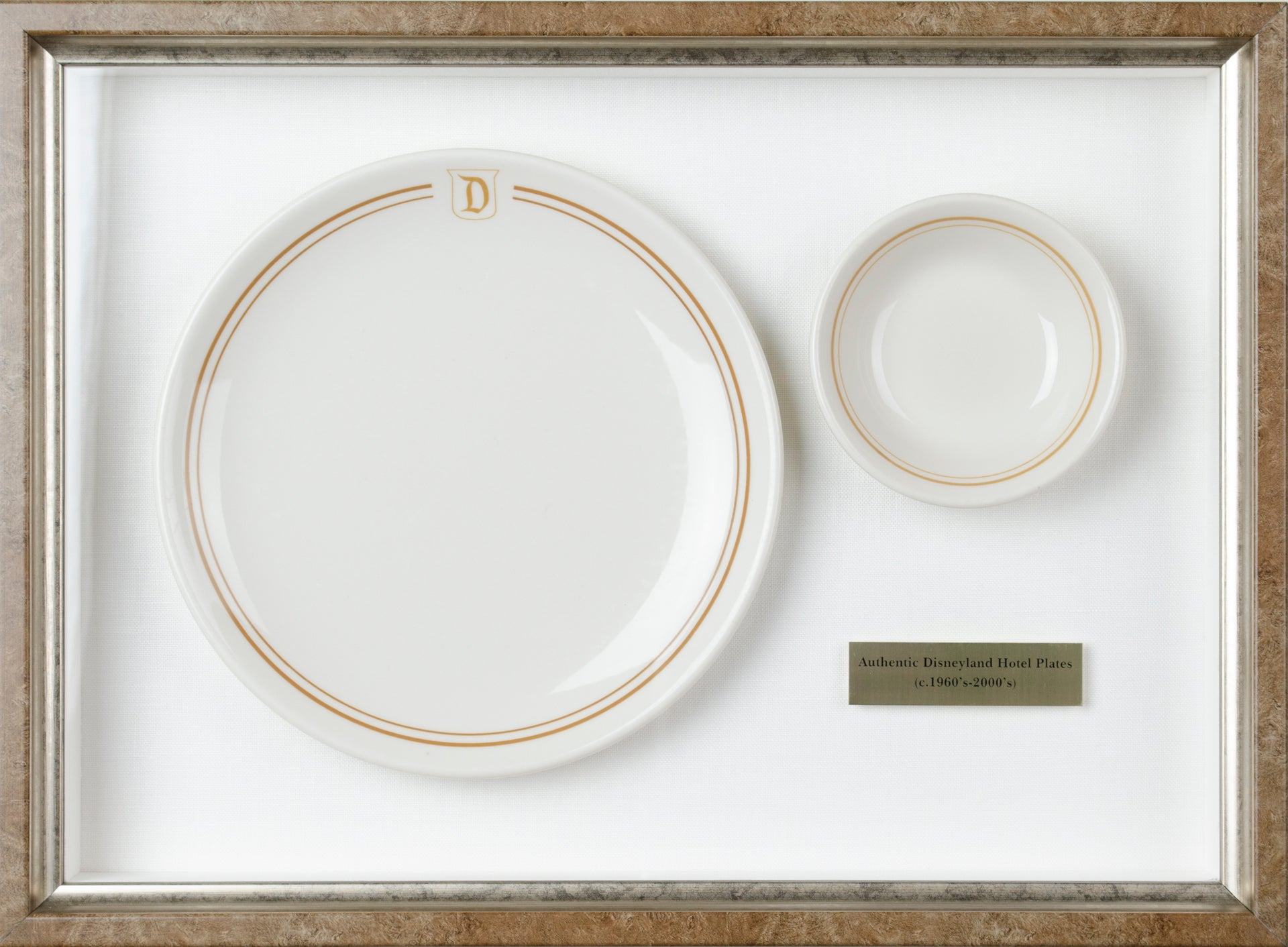 Authentic Disneyland Hotel Plates c.1960s-2000s – Stage Nine Entertainment