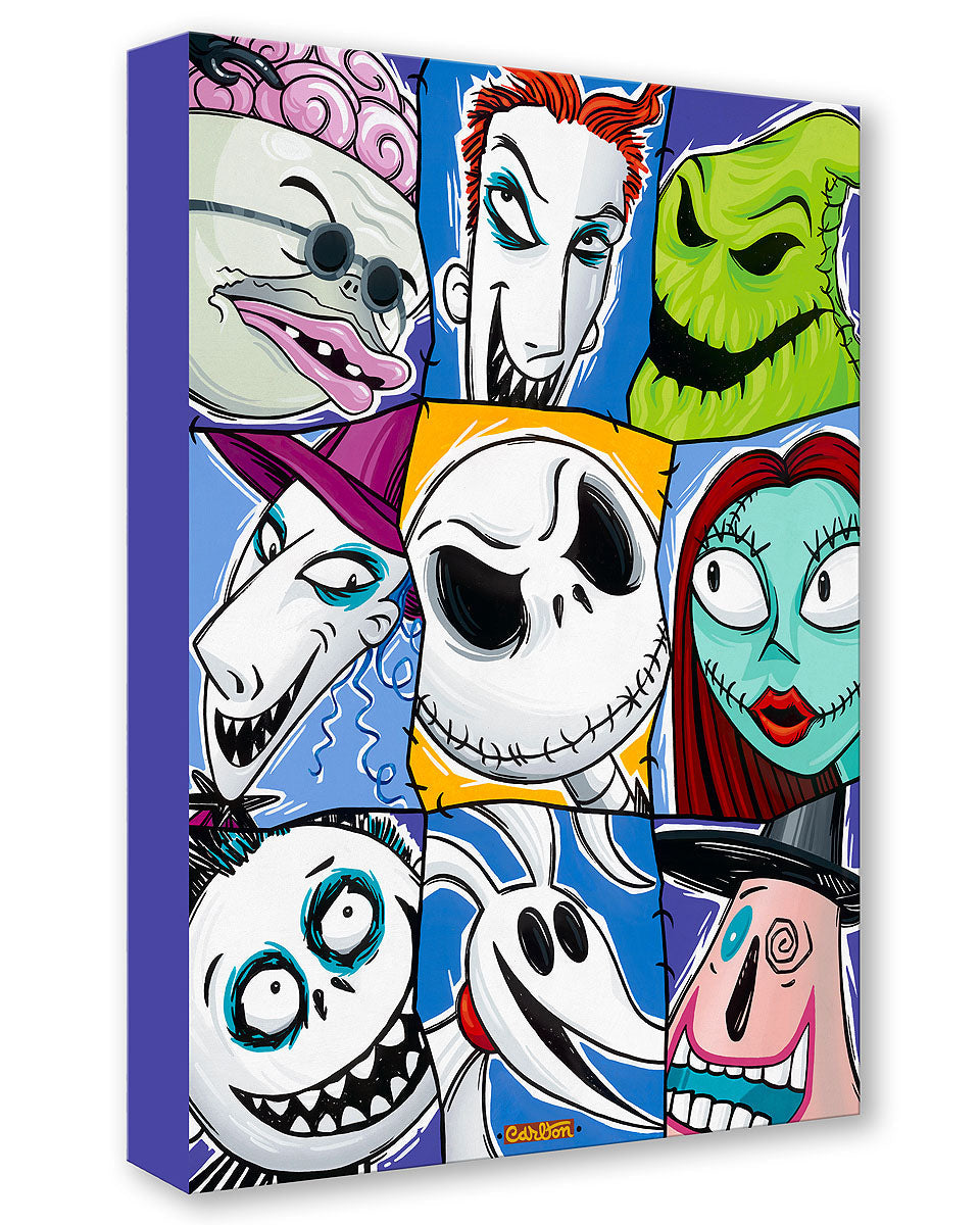 "A Collective Nightmare" by Trevor Carlton - Disney Treasure On Canvas ...