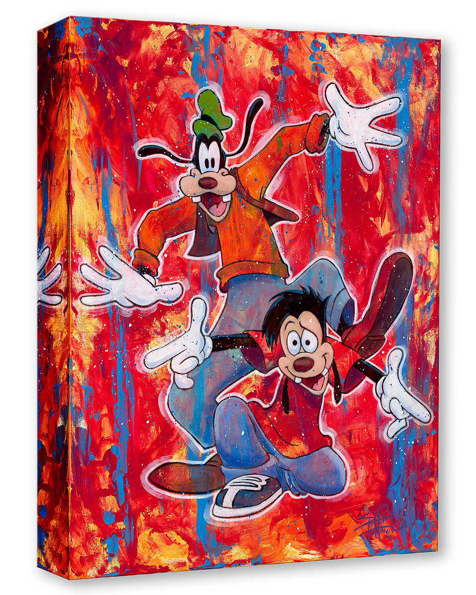 Goofy And Max - Disney Treasure On Canvas – Stage Nine Entertainment