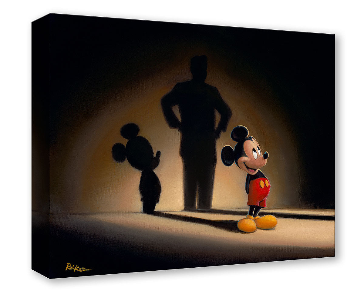 Mickey's Shadow - Disney Treasure On Canvas – Stage Nine Entertainment