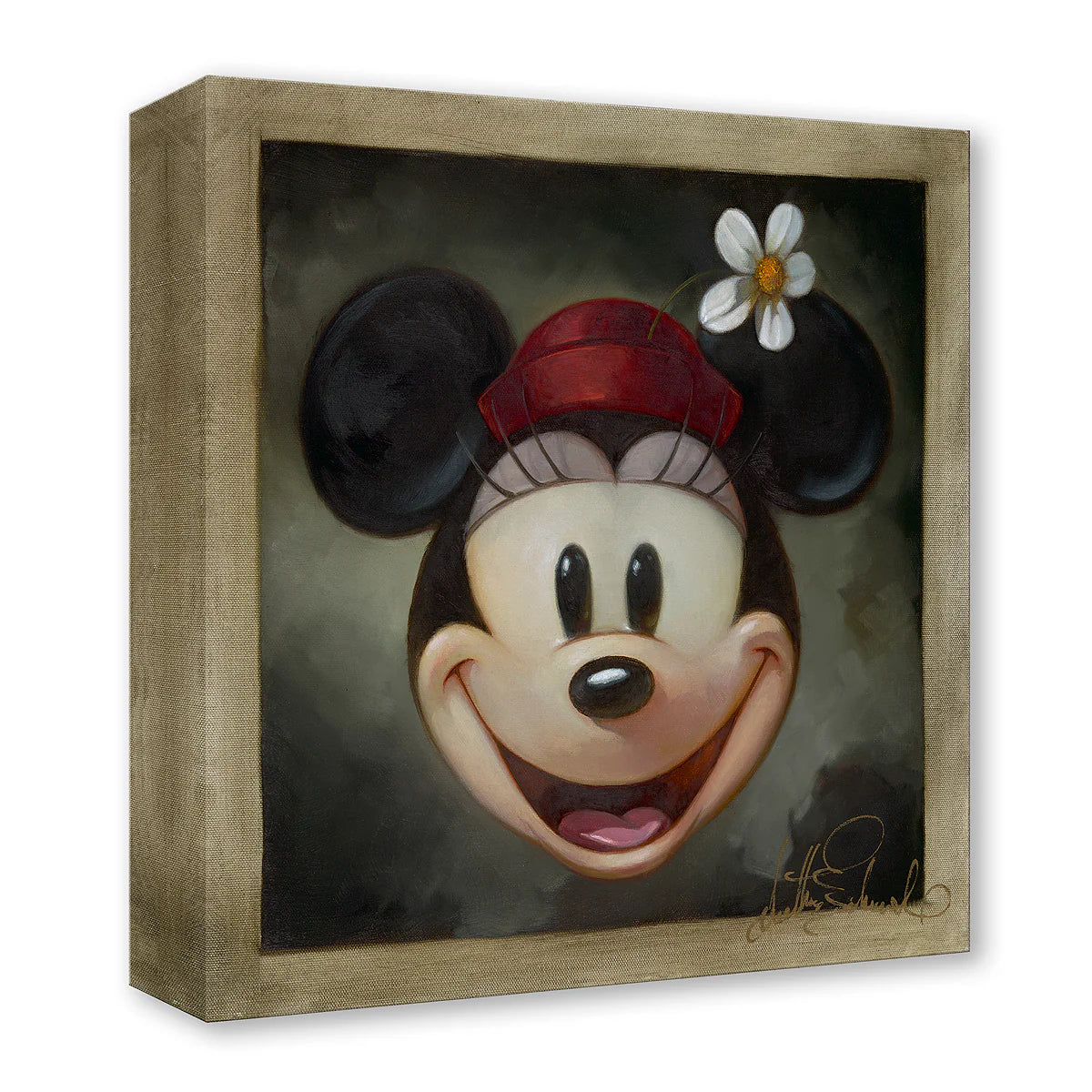 "Minnie: Chiaroscuro" by Heather Edwards - Disney Treasure On Canvas ...
