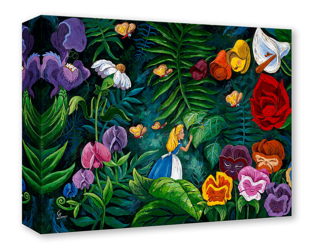 "Floral Observation" by Jennifer Lanna - Disney Treasure On Canvas ...