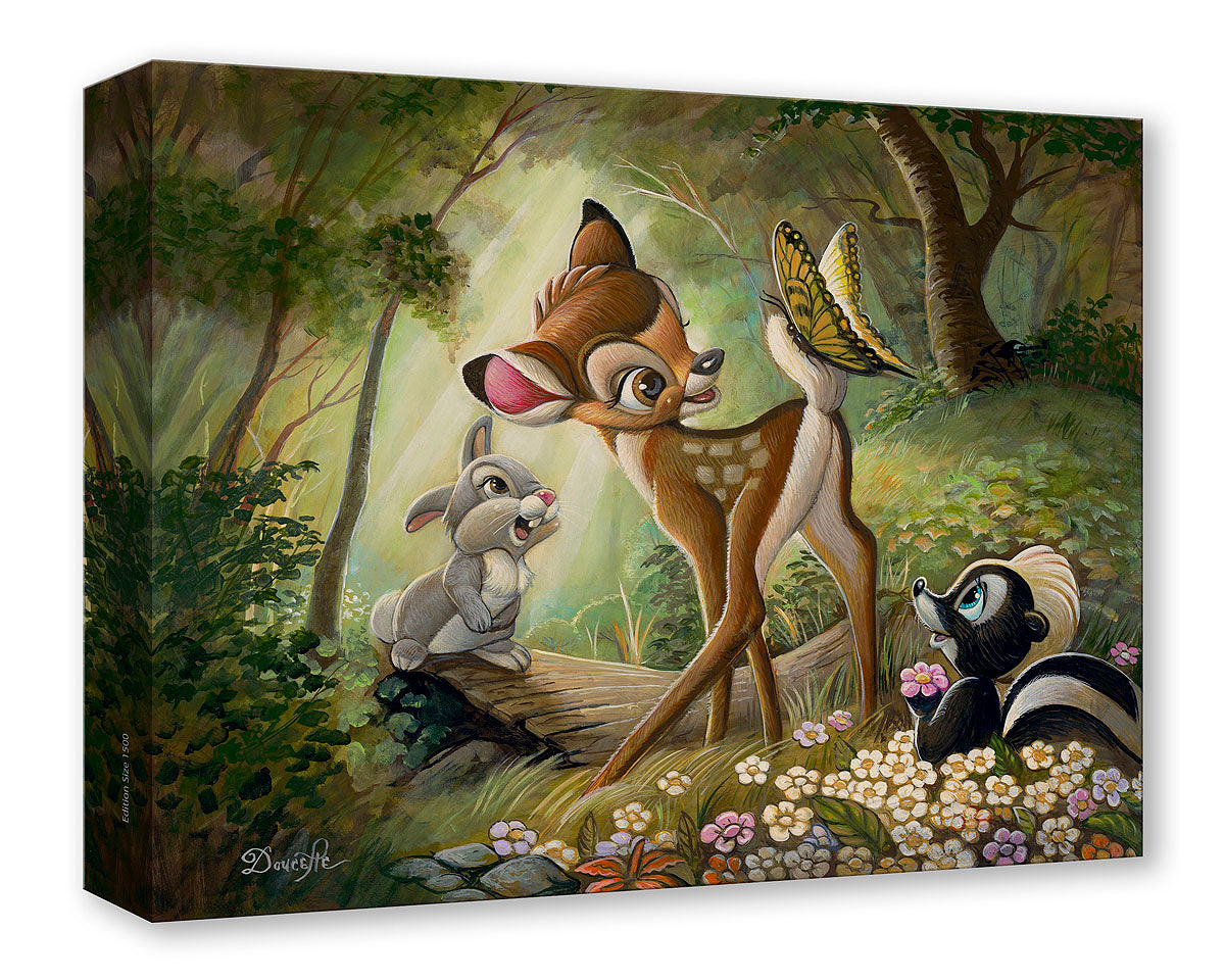 Bambi's First Butterfly - Disney Treasure On Canvas – Stage Nine ...
