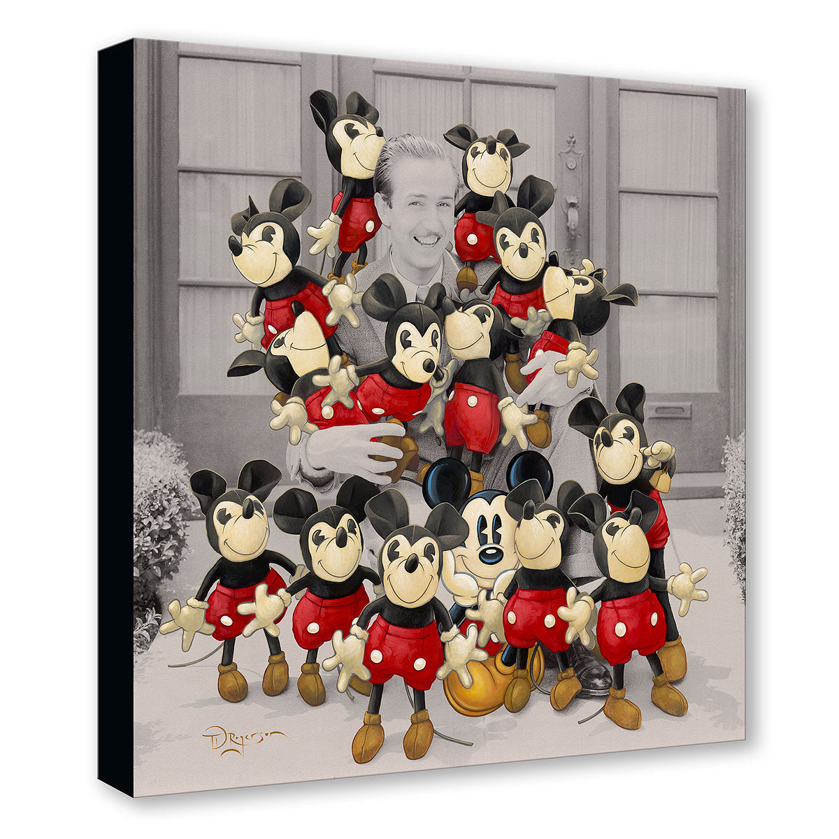 "Hidden Mickey" by Tim Rogerson | Signed and Numbered Edition- Unframe ...