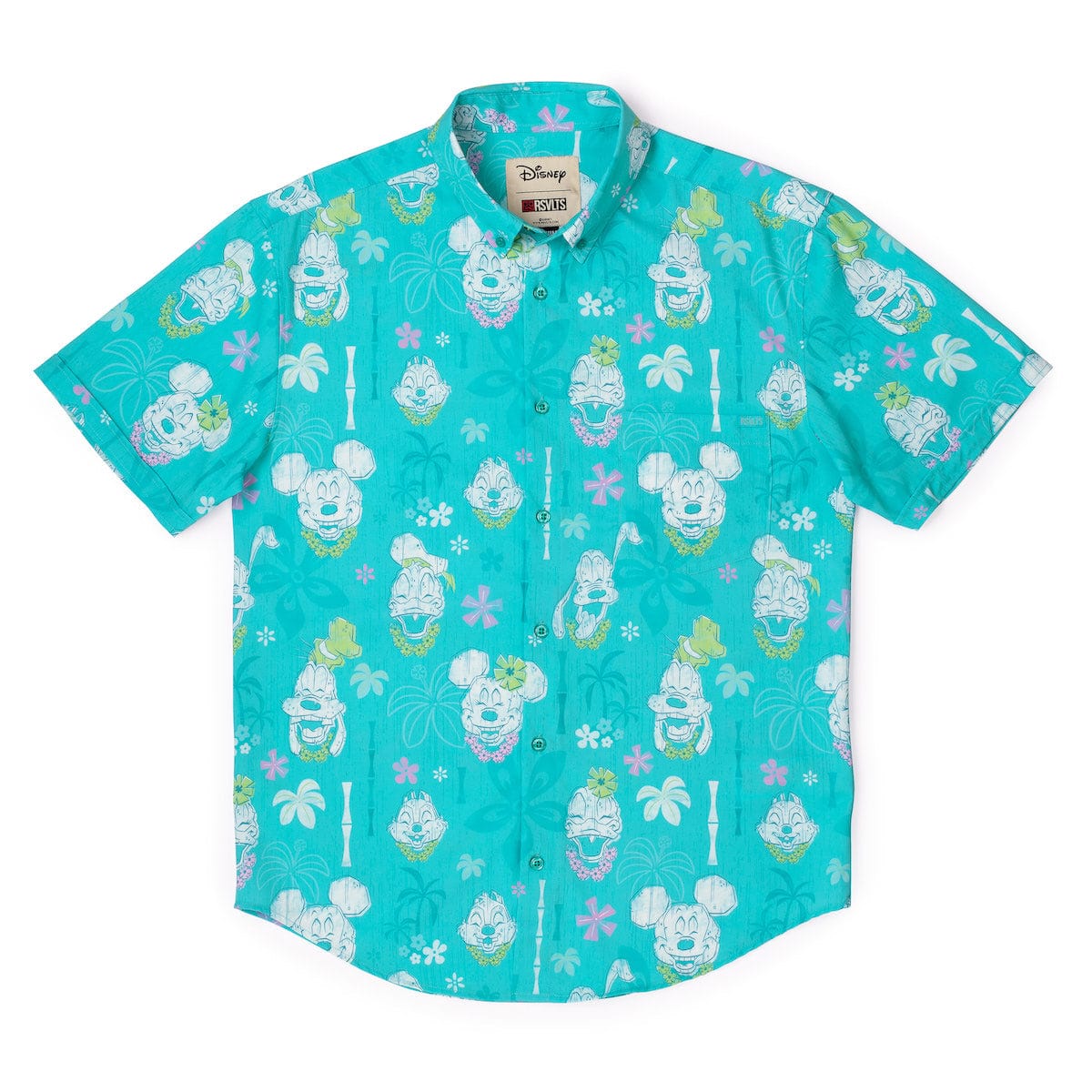 RSVLTS-Disney Island Smilin' Short Sleeve Shirt – Stage Nine Entertainment