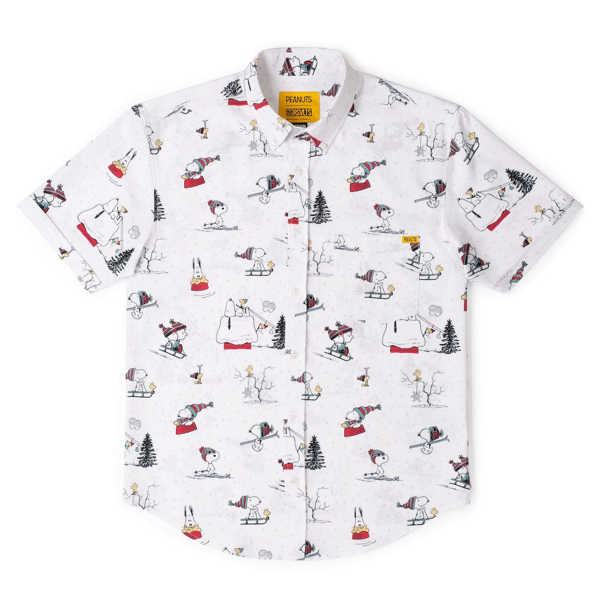 RSVLTS-Peanuts-Snow Cool-Short Sleeve Shirt – Stage Nine Entertainment