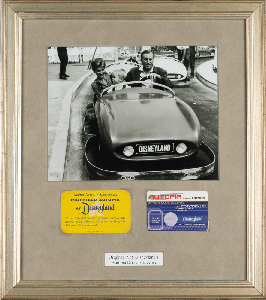 Disneyland Autopia Driver's License – Stage Nine Entertainment Store