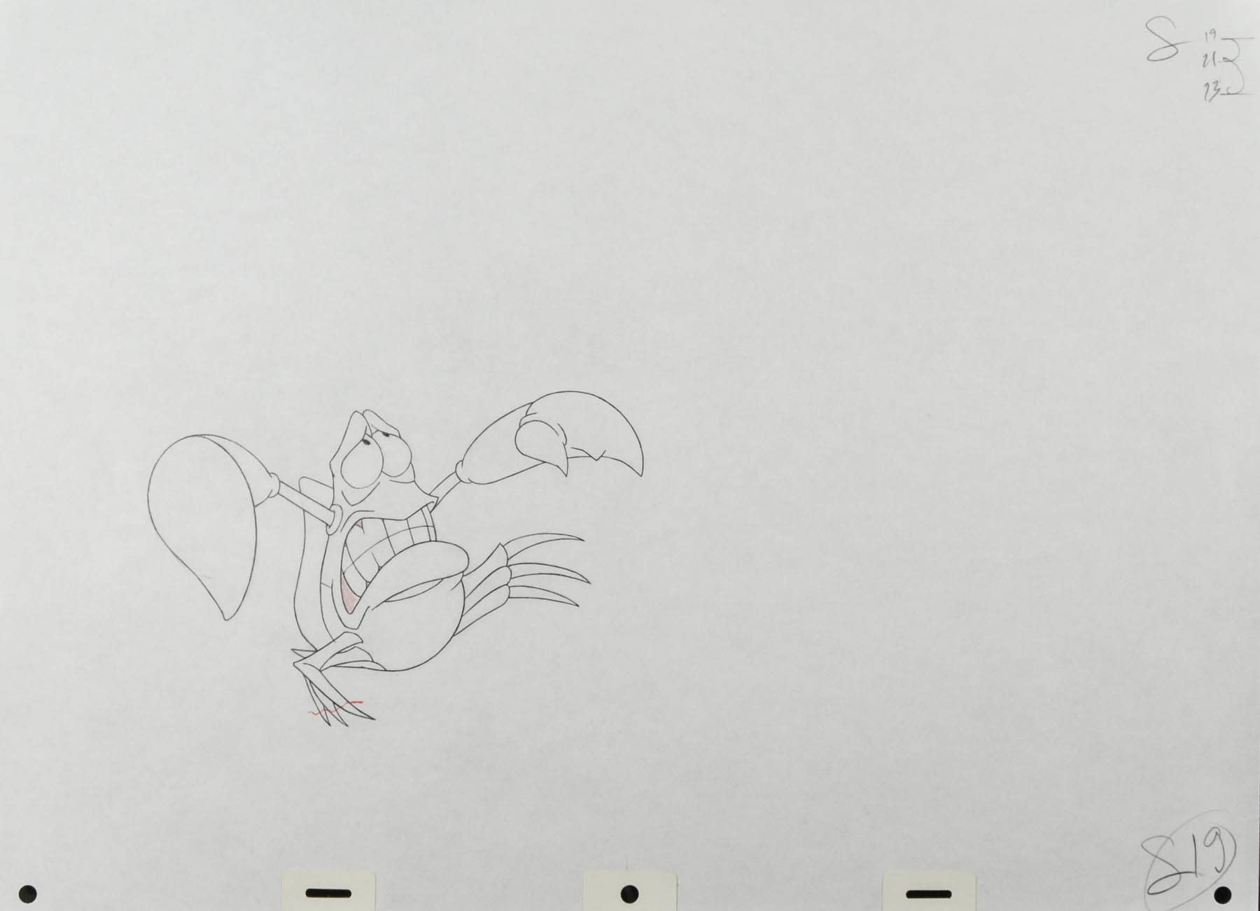 How To Draw Sebastian From The Little Mermaid