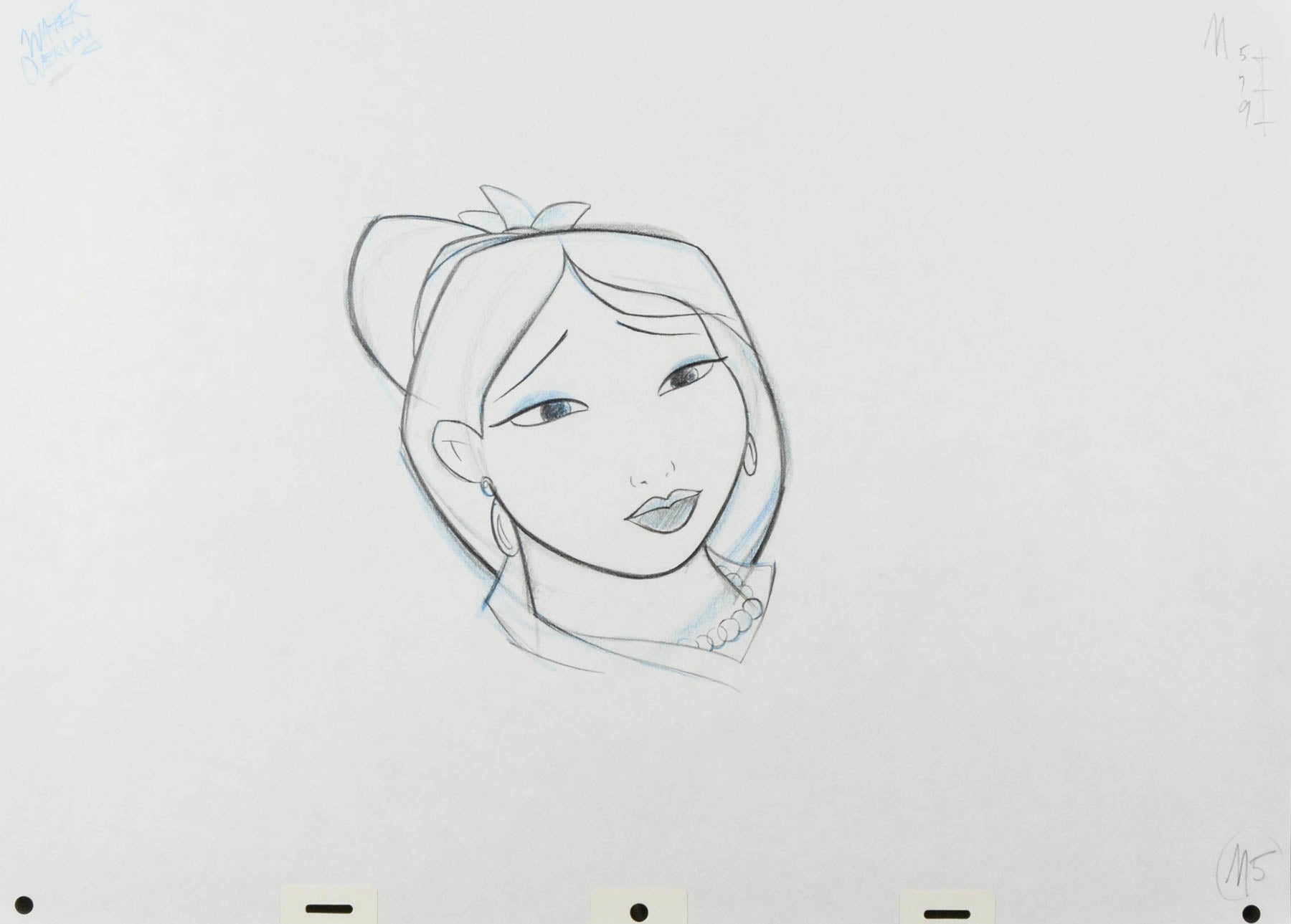 Disney Animation Sketches Mulan